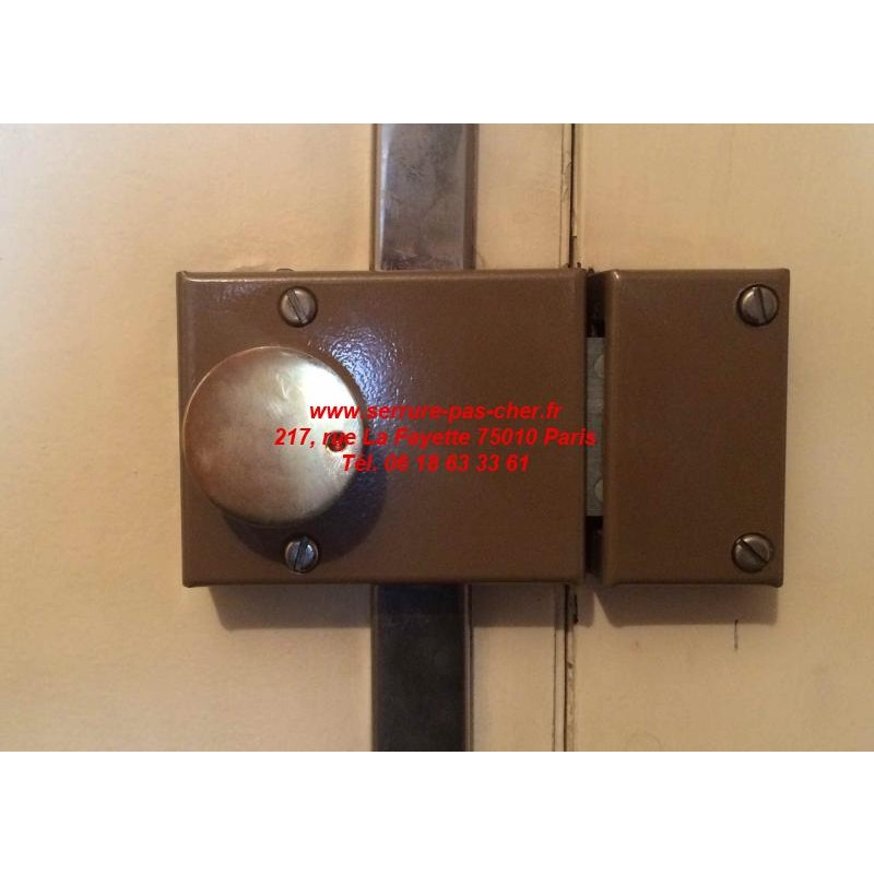 Cylindre Verrou Fichet - Prix et changement d'un verrou de blocage